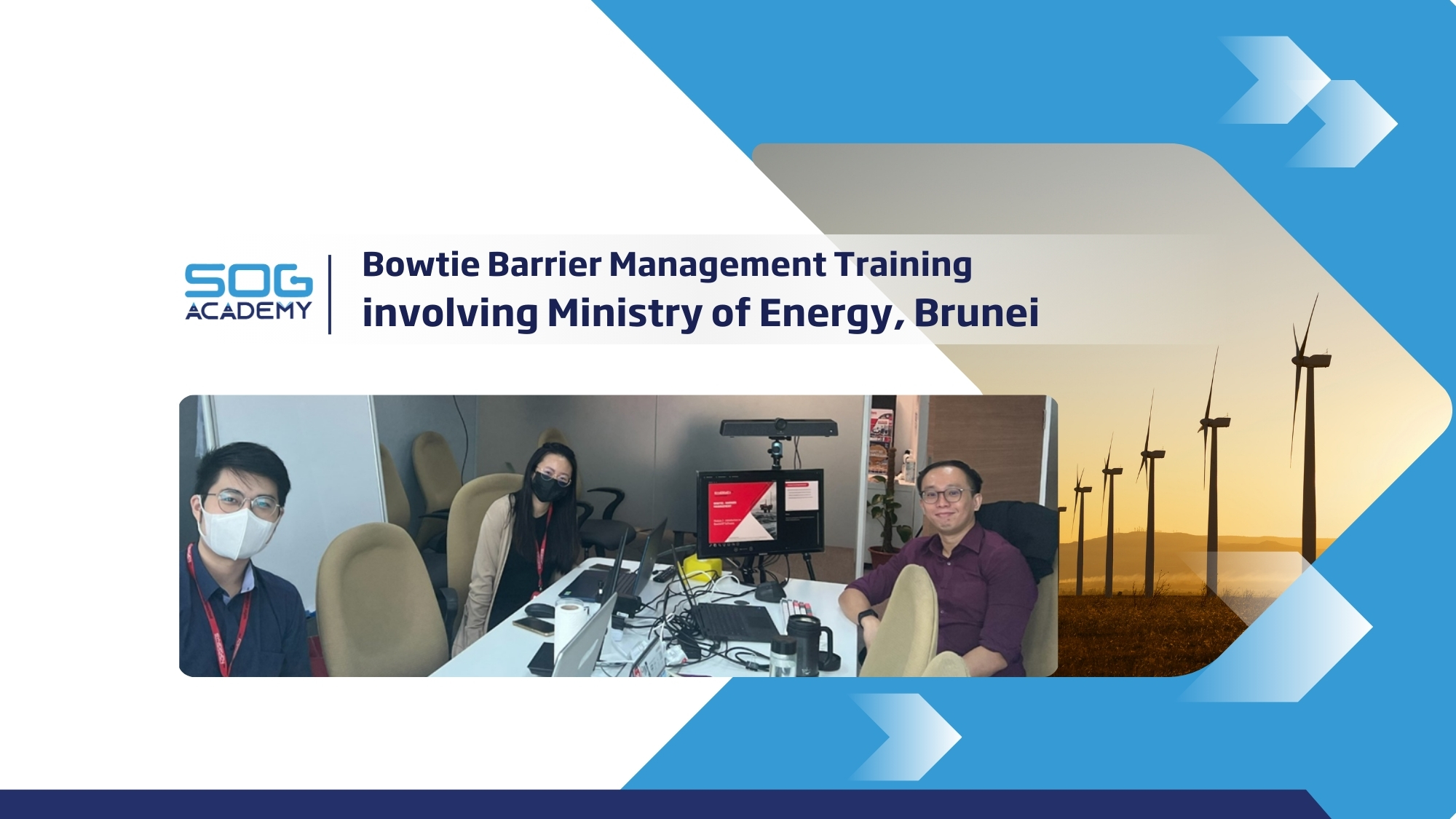 Bowtie Barrier Management Training involving Ministry of Energy, Brunei ...
